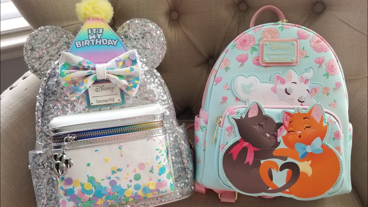 Disney's It's My Birthday Sequin Loungefly and Aristocrats Sleeping ...