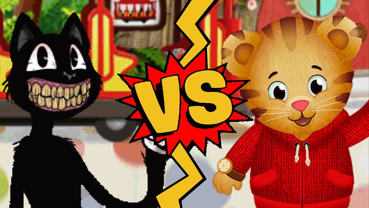 M.U.G.E.N Battles | Cartoon Cat vs Daniel Tiger - YouTube