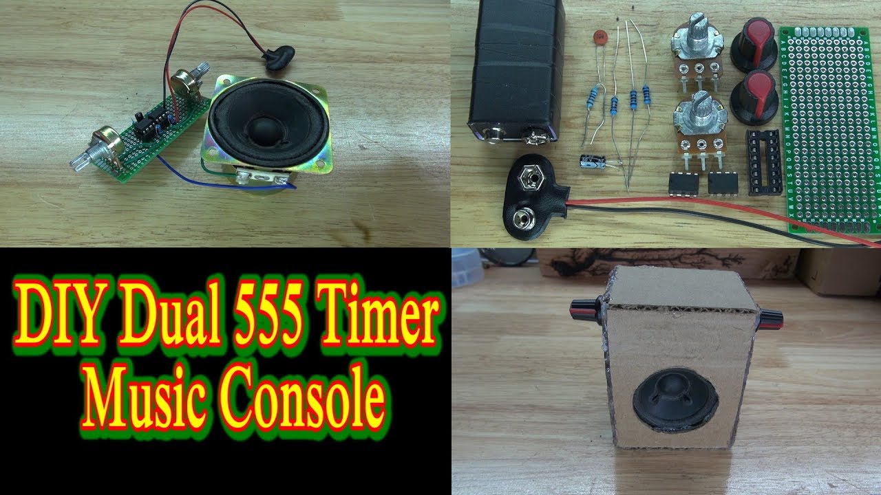 DIY Dual 555 Timer Music Console - YouTube