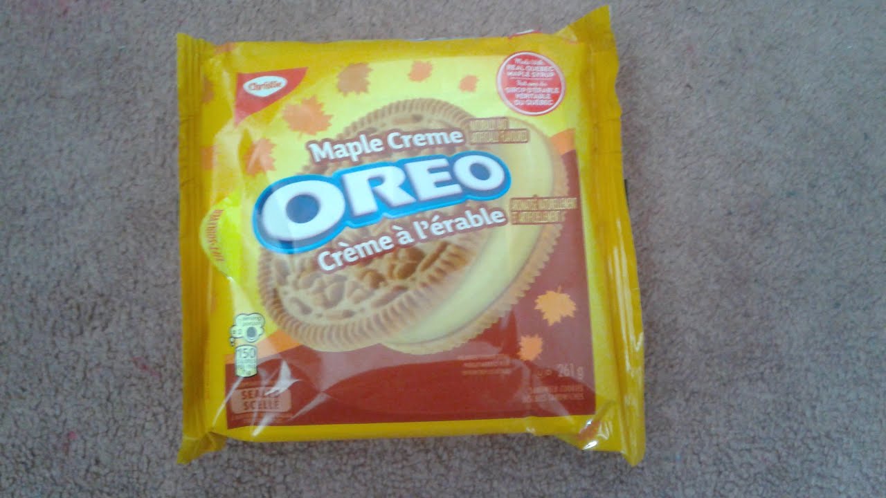 Oreo Maple Creme review - YouTube