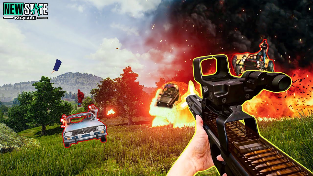 PC-Like Extreme Graphics Gameplay: NEW STATE MOBILE Full Match (4K ...