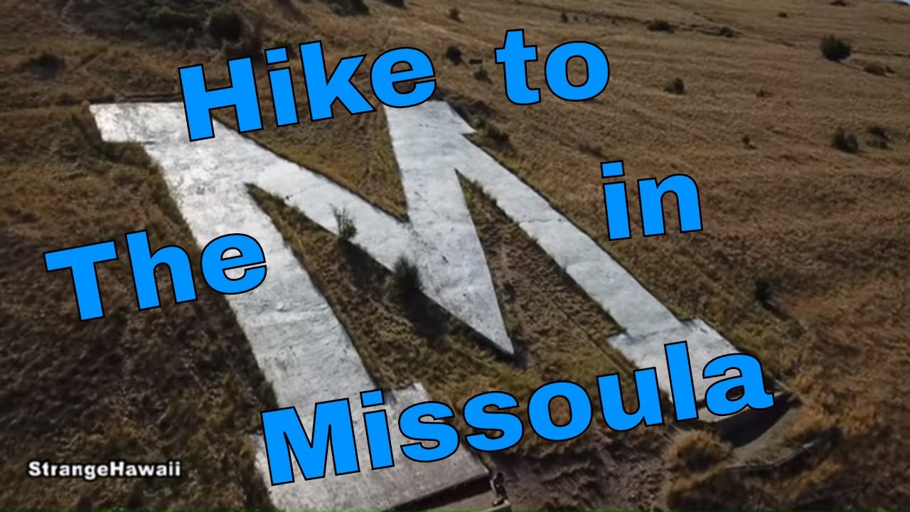 Hike to the M in missoula montana - YouTube
