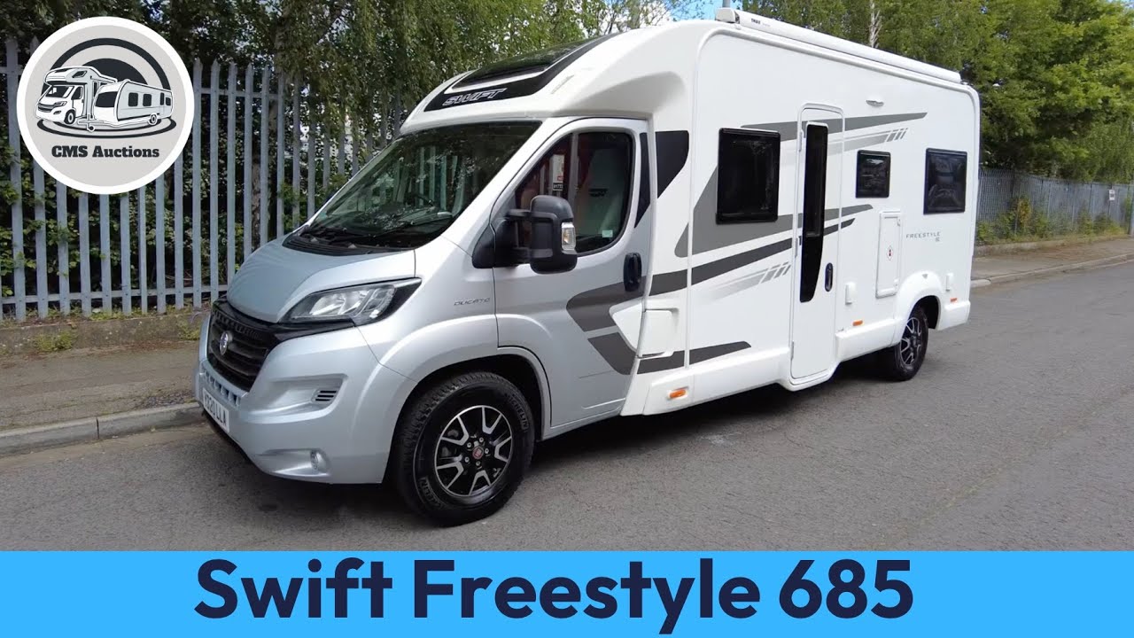 Swift Freestyle 685 - Motorhome Auction - YouTube