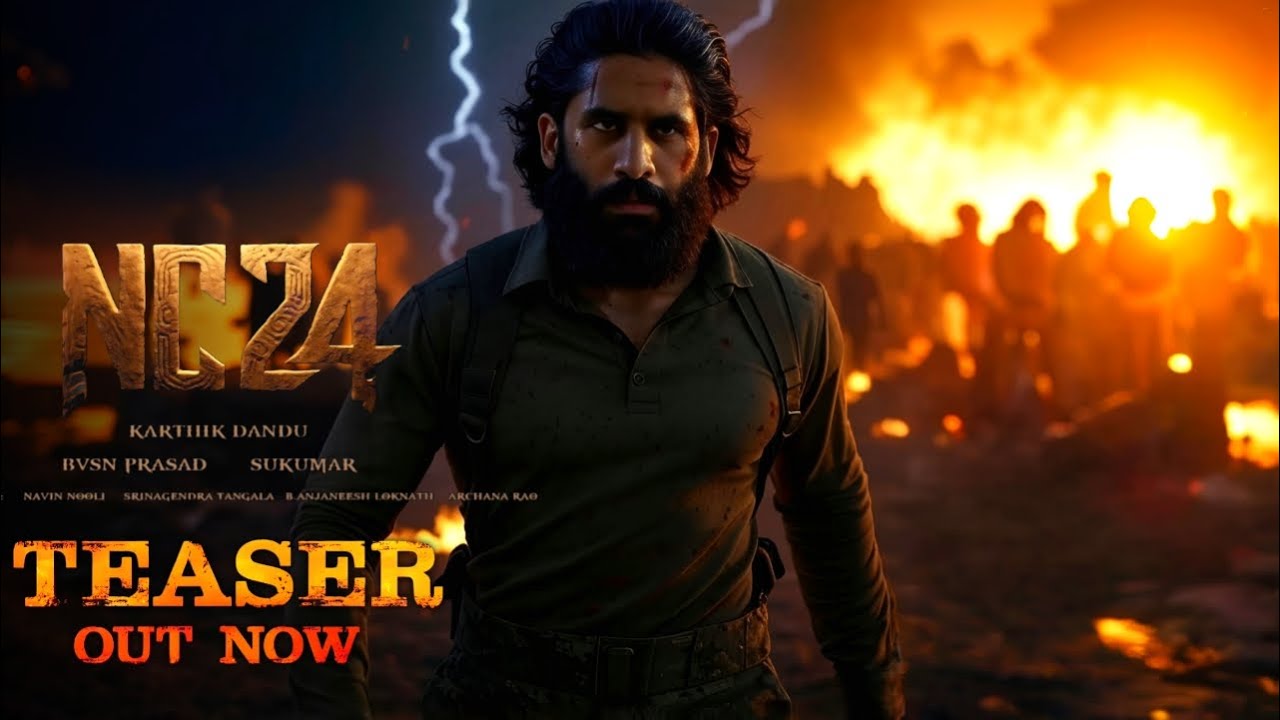 NC 24 Official Teaser | Naga Chaitanya, Meenakshi, Karthik Dandu | NC ...