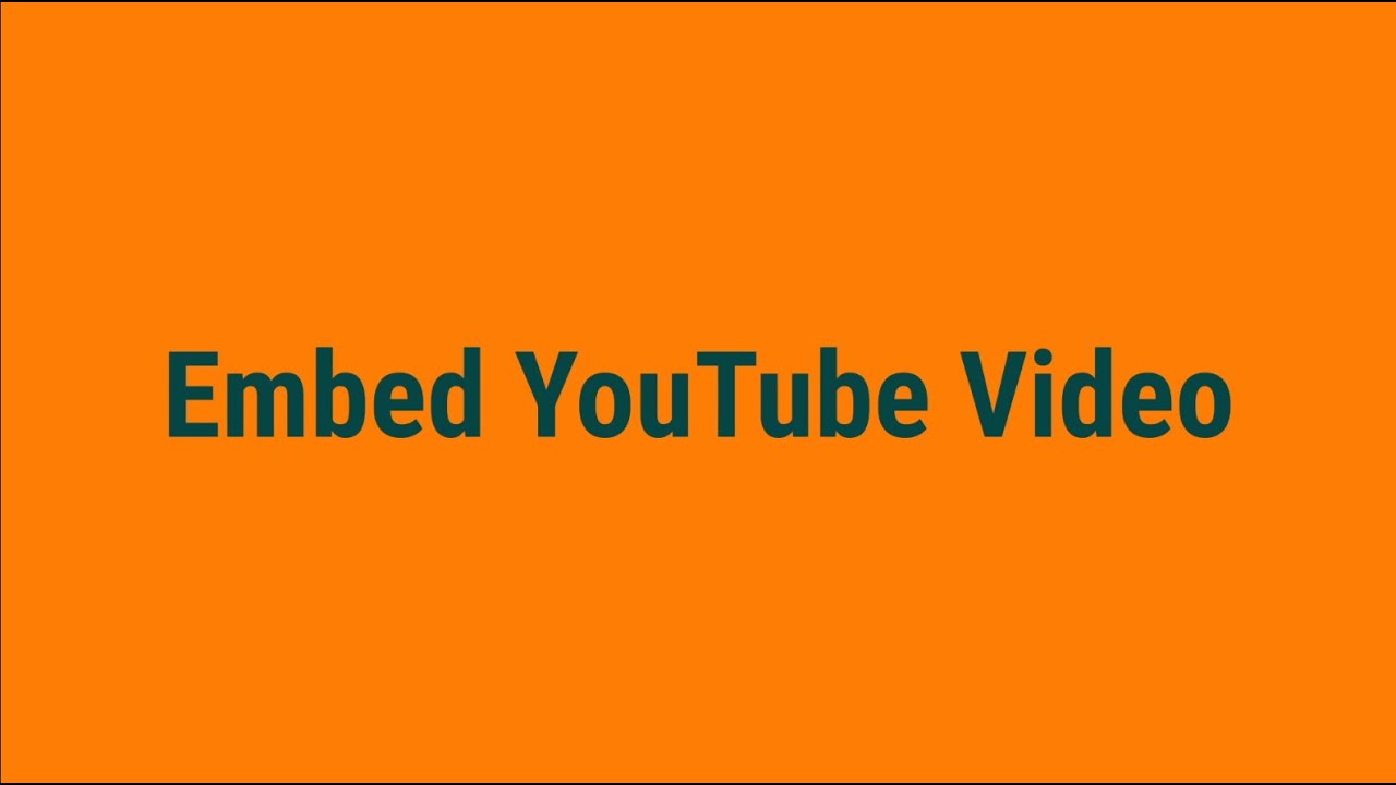 Embed Youtube Videos On Foxspace In Seconds Step By Step Tutorial Youtube