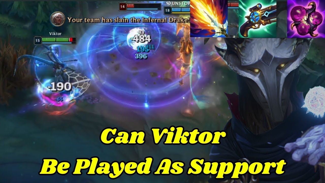 Can Viktor Support After His Rework? | Can It Support - YouTube