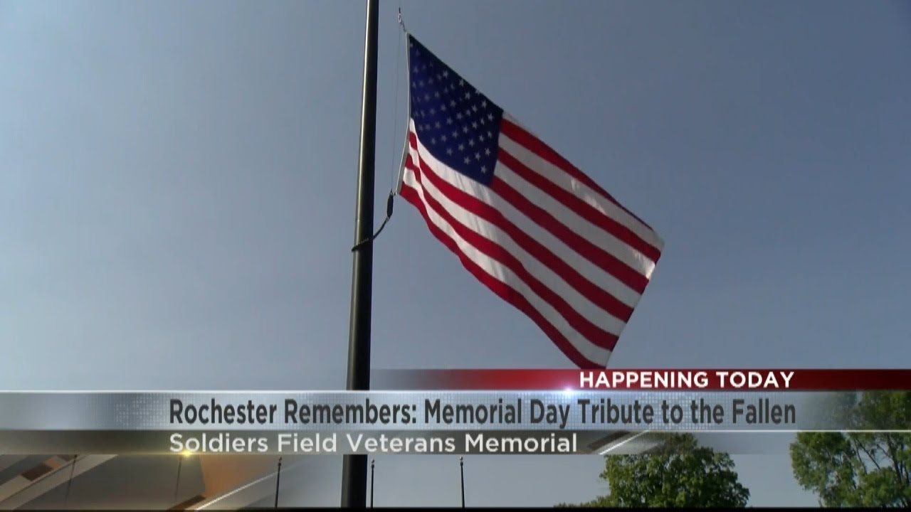 Rochester Remembers: Memorial Day ceremony at Soldiers Field Park - YouTube