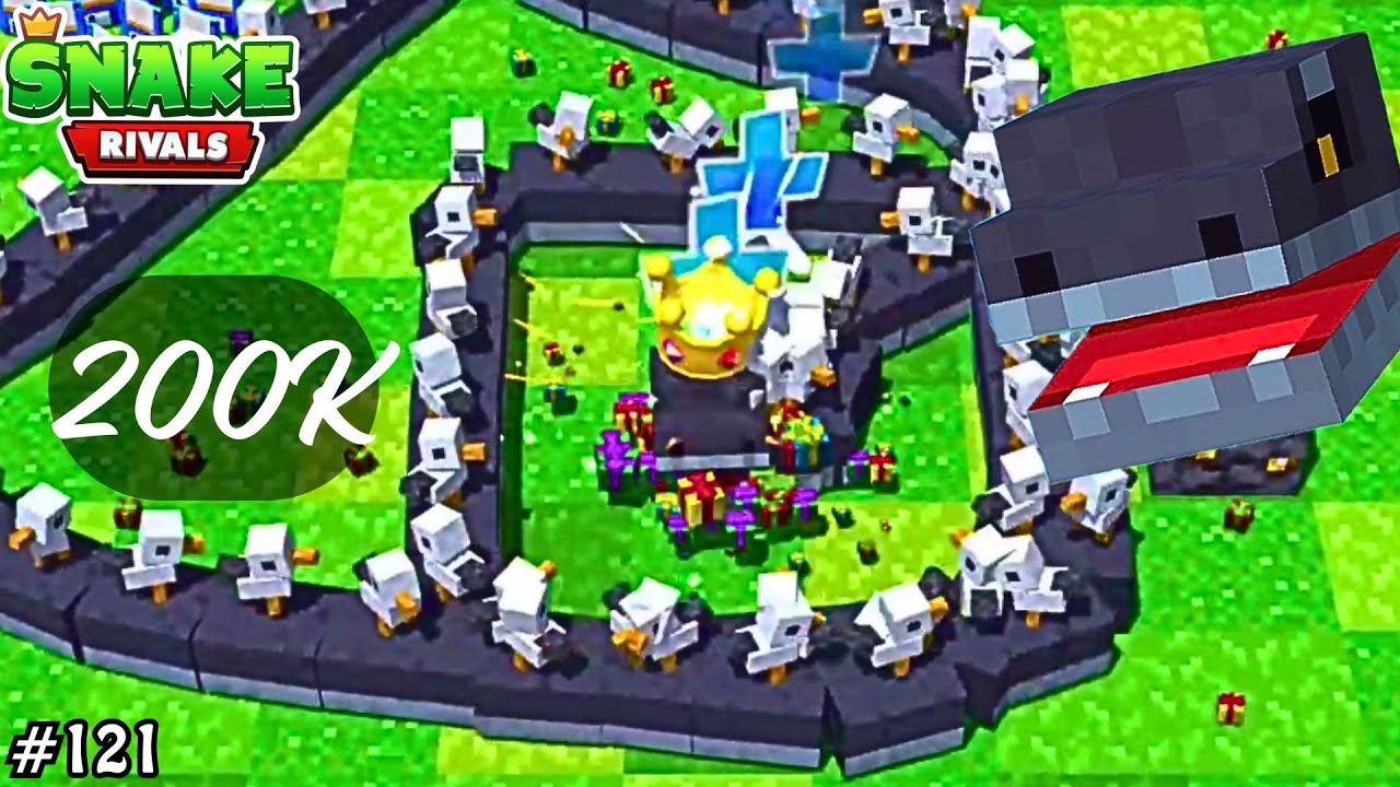 Snake Rivals || SNAKE BYTE SNAKE || GAMEPLAY || 200k SCORE. - YouTube