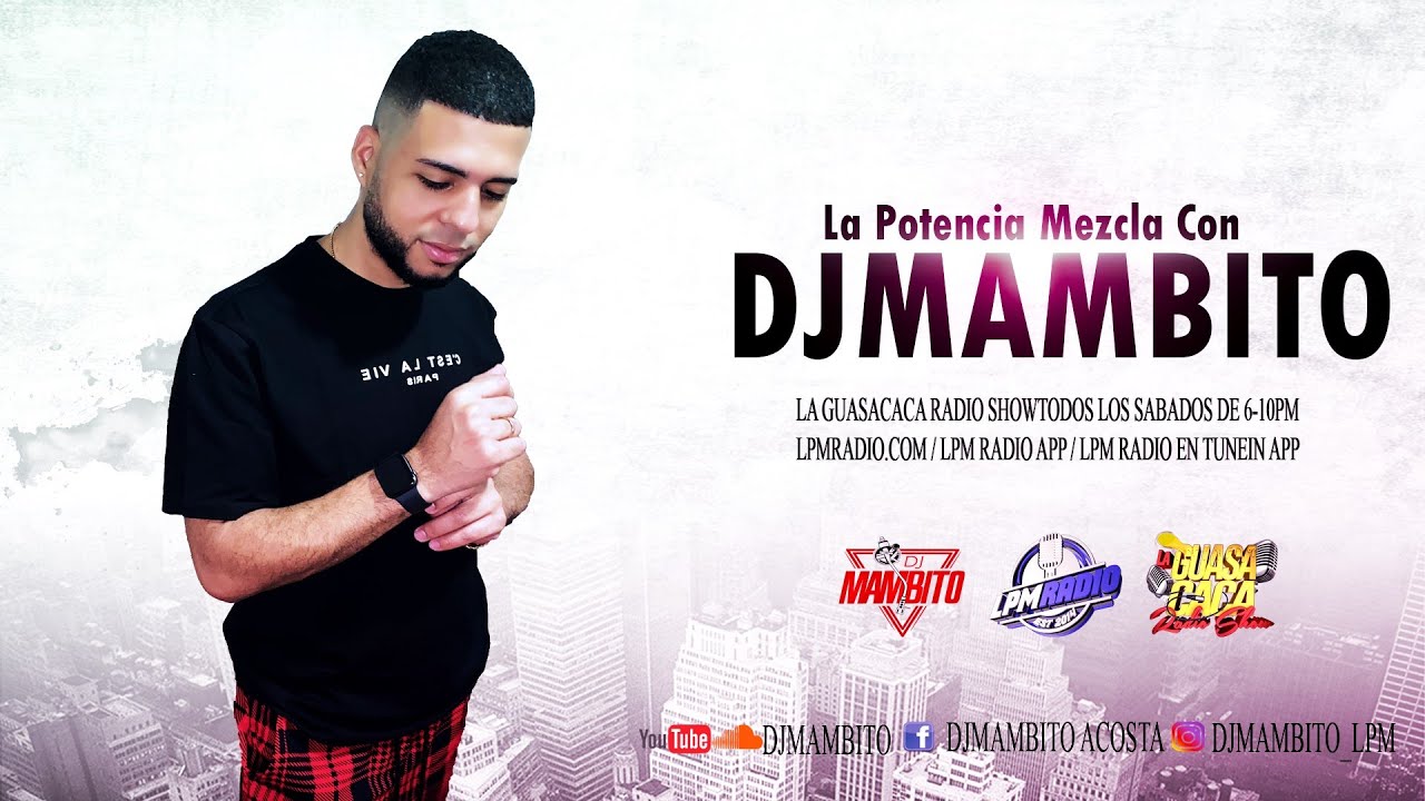 MERENGUE CLASICOS LIVE SET DJ MAMBITO - YouTube