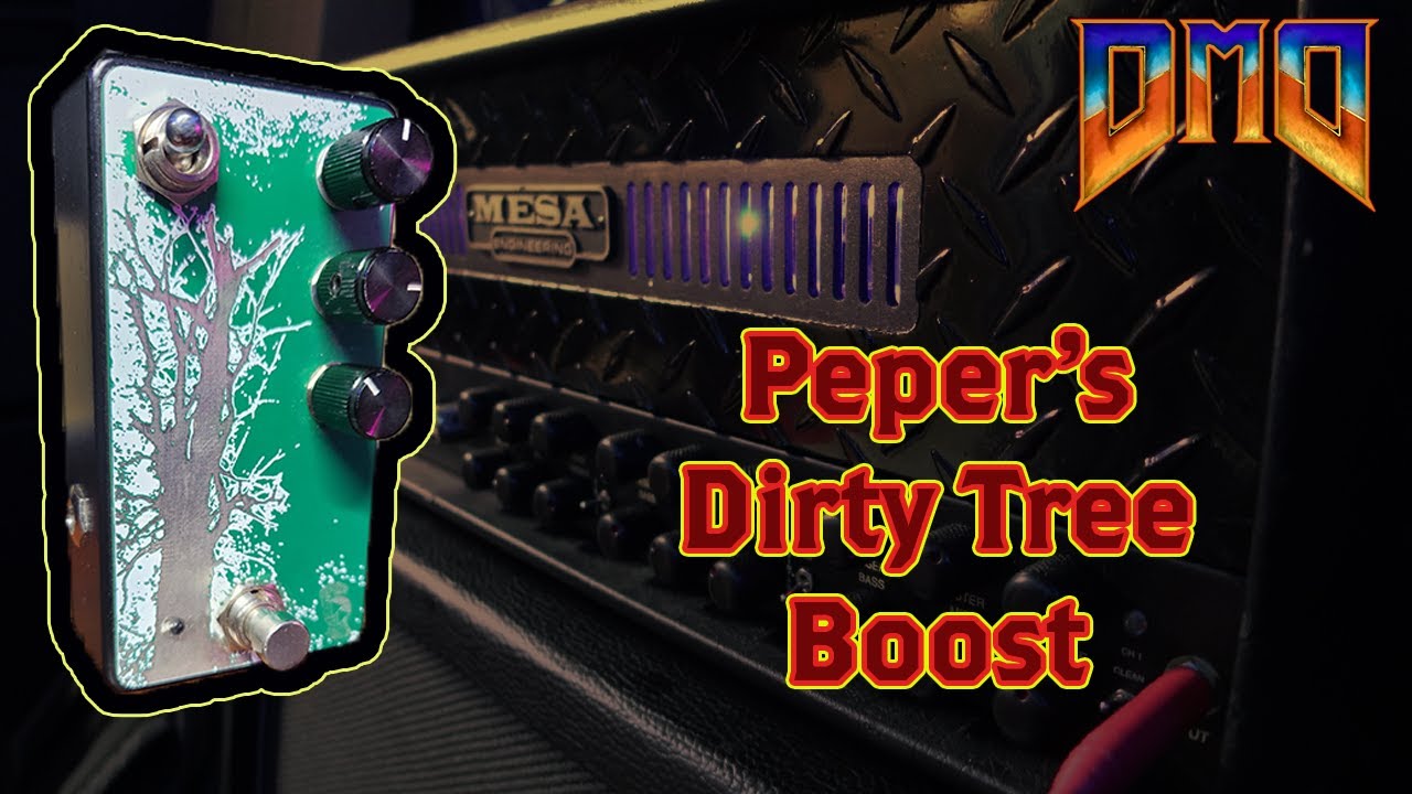 Peper's Dirty Tree Pedal Demo w Mesa Tri Rec - YouTube