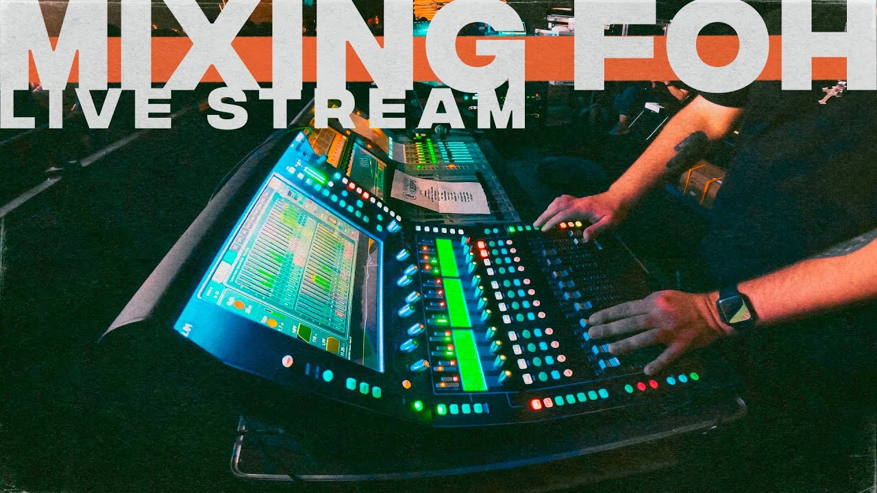 LIVE FOH MIX - While She Sleeps in Houston, TX (Allen & Heath Dlive ...