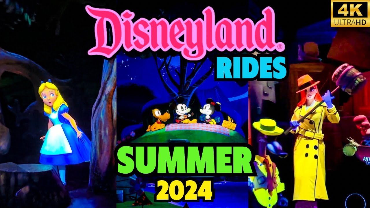 Disneyland Rides Summer 2024 || 4K Disney Ride POVs - YouTube
