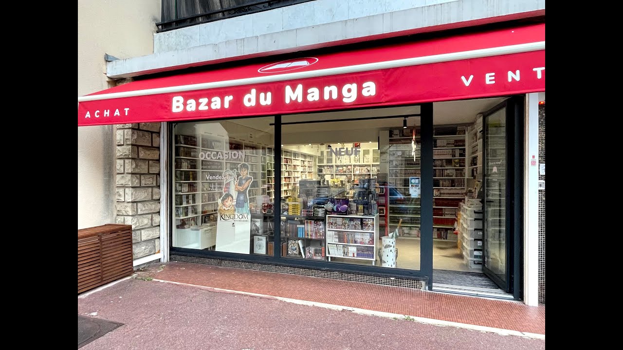 Bazar du manga - présentation de notre boutique de Saint Maur (94) - YouTube