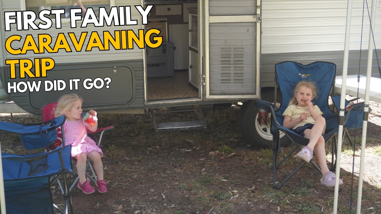 I Tried Caravan Camping With Kids… Is It Better Than Swags? - YouTube