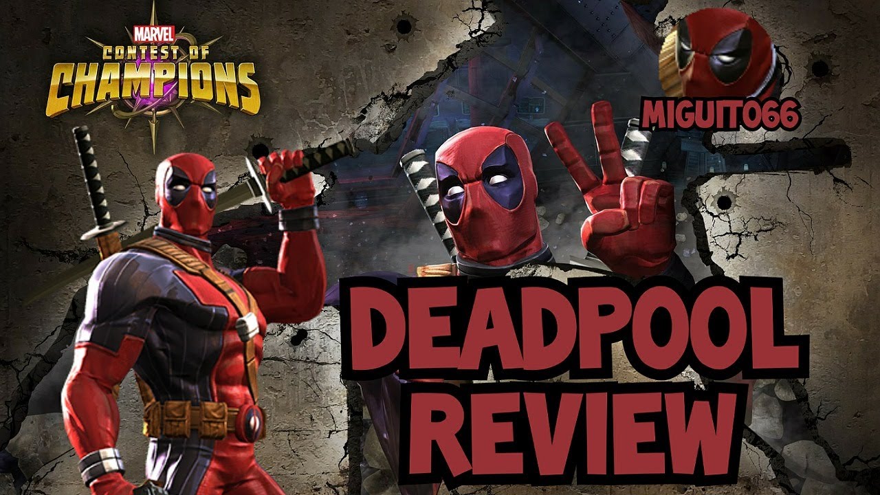 Marvel Contest of Champions Deadpool Review! - YouTube