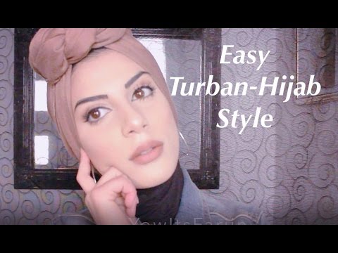 TURBAN TUTORIAL | EASY AND PINLESS
