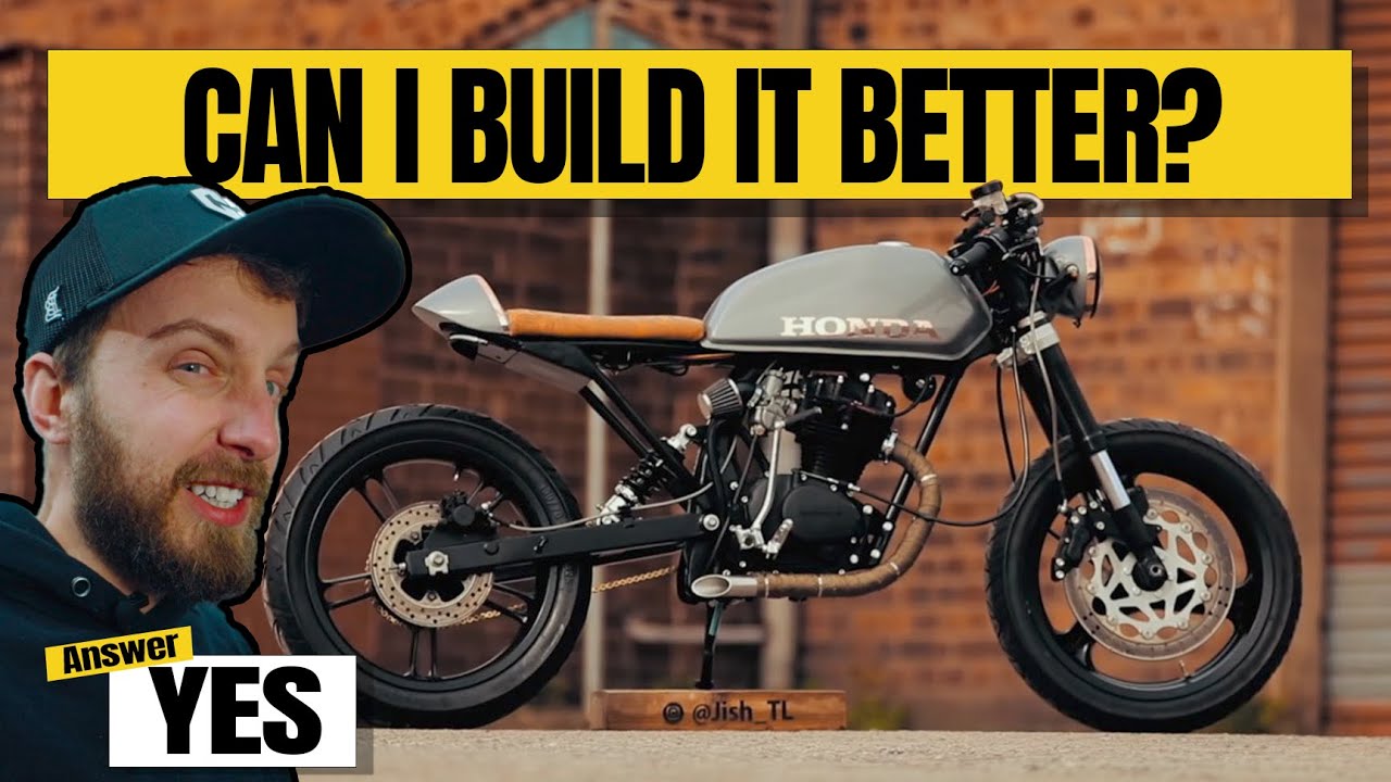 Evolution of a Classic: CB125 Cafe Racer - YouTube
