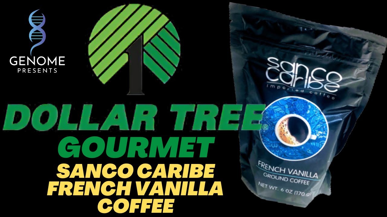 The Dollar Tree Gourmet - Sanco Caribe French Vanilla Coffee - YouTube