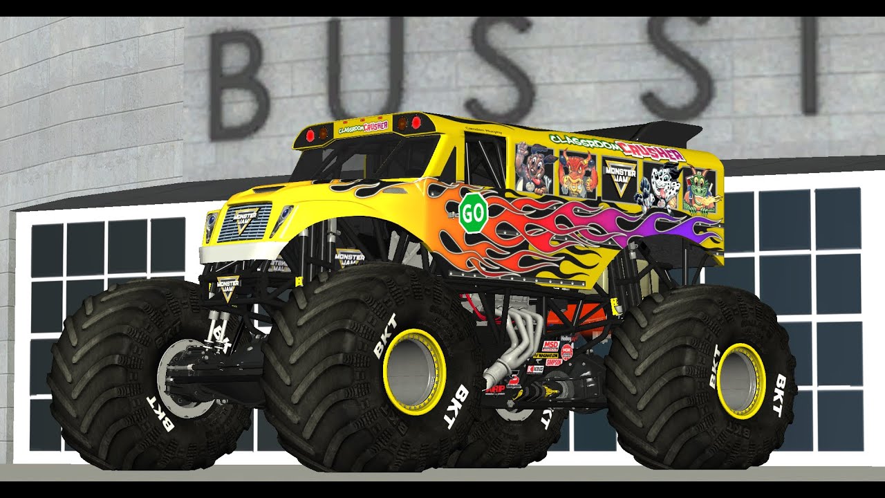 ROR Monster Jam Classroom Crusher Debut! - YouTube