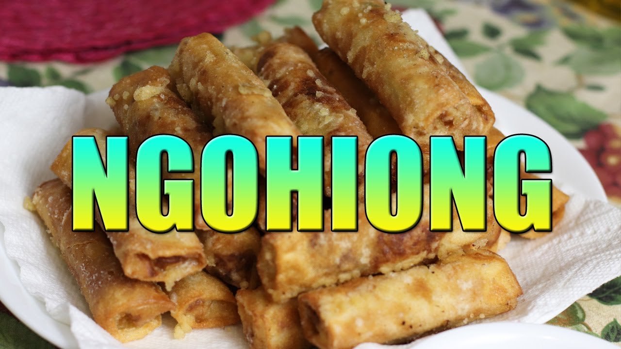 Ngohiong (Cebu street food) - YouTube