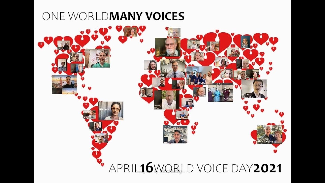 World Voice Day 2021 - ONE WORLD MANY VOICES - YouTube