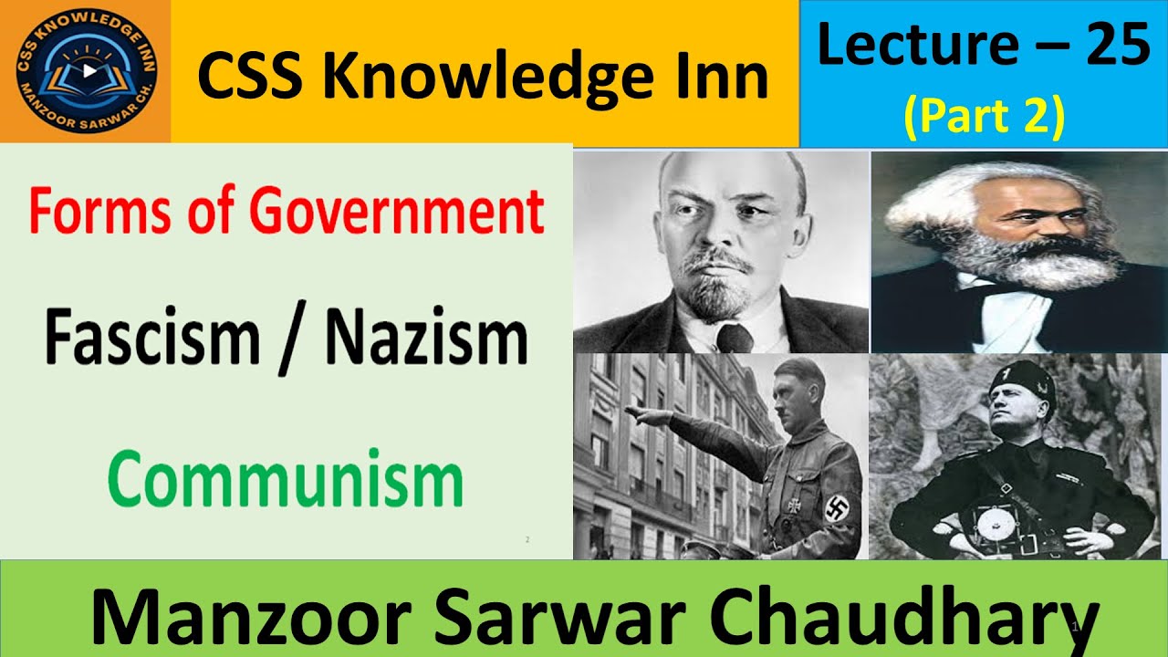 Forms of Government | Fascism | Nazism | Communism | - YouTube