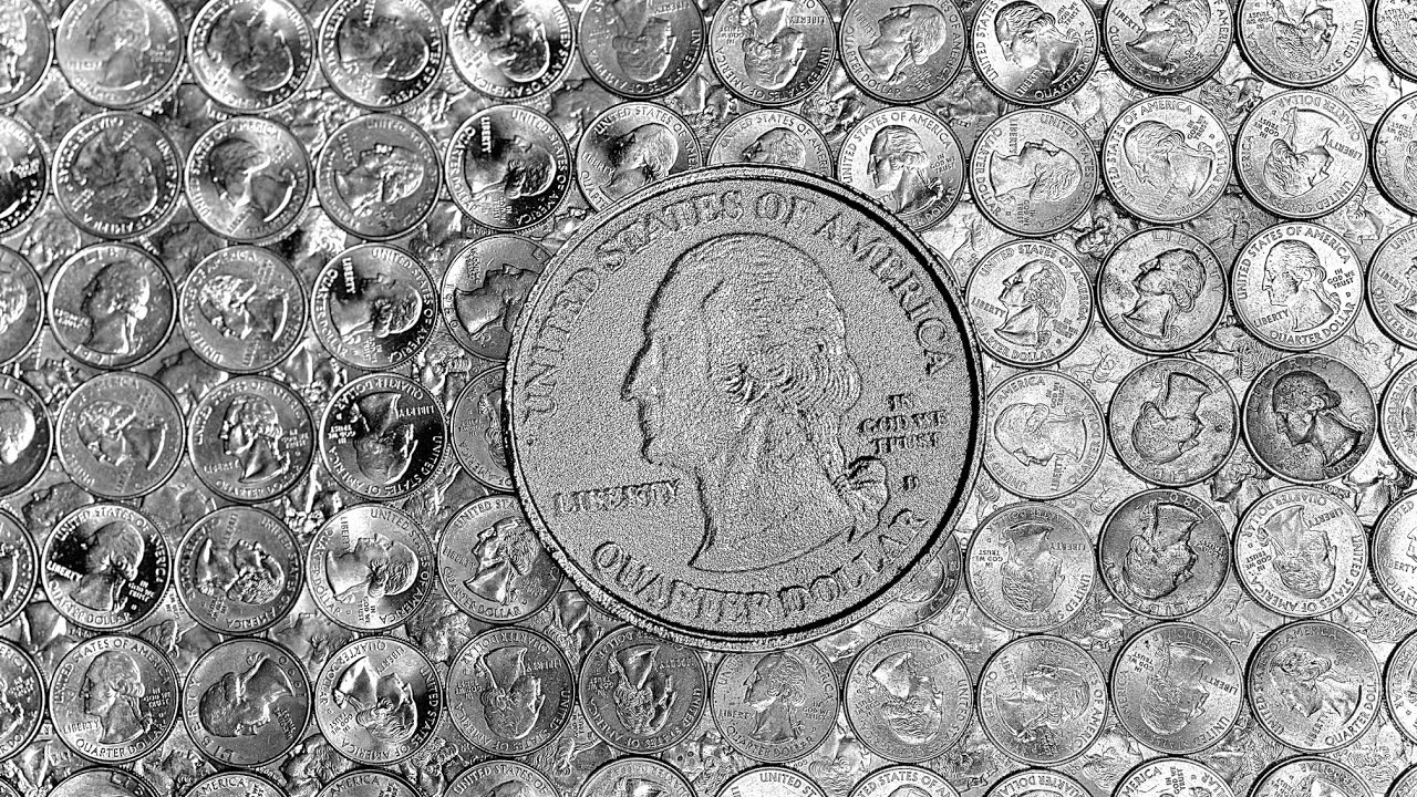 Giant Quarter - Casting a Giant Quarter Replica From a 4 Troy Oz Silver ...