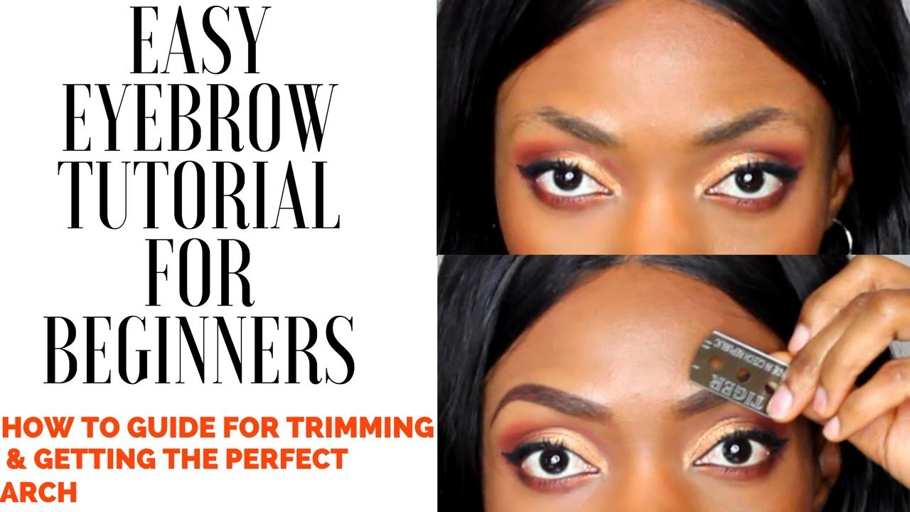Eyebrow Tutorial For Beginners - YouTube
