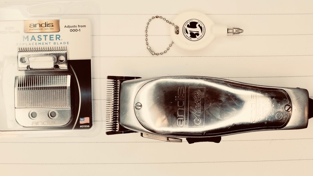How To Replace Andis Master Blade - YouTube