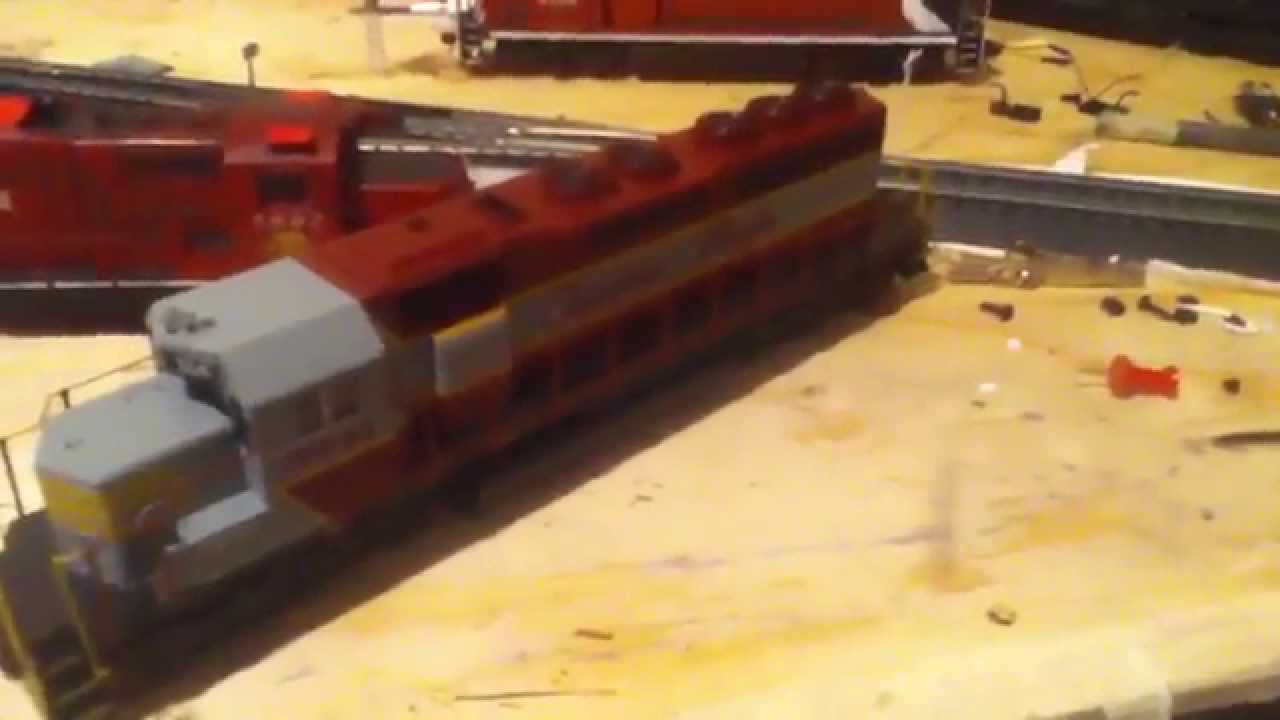 Update: New Locomotive, Miniatures By Eric Parts - YouTube