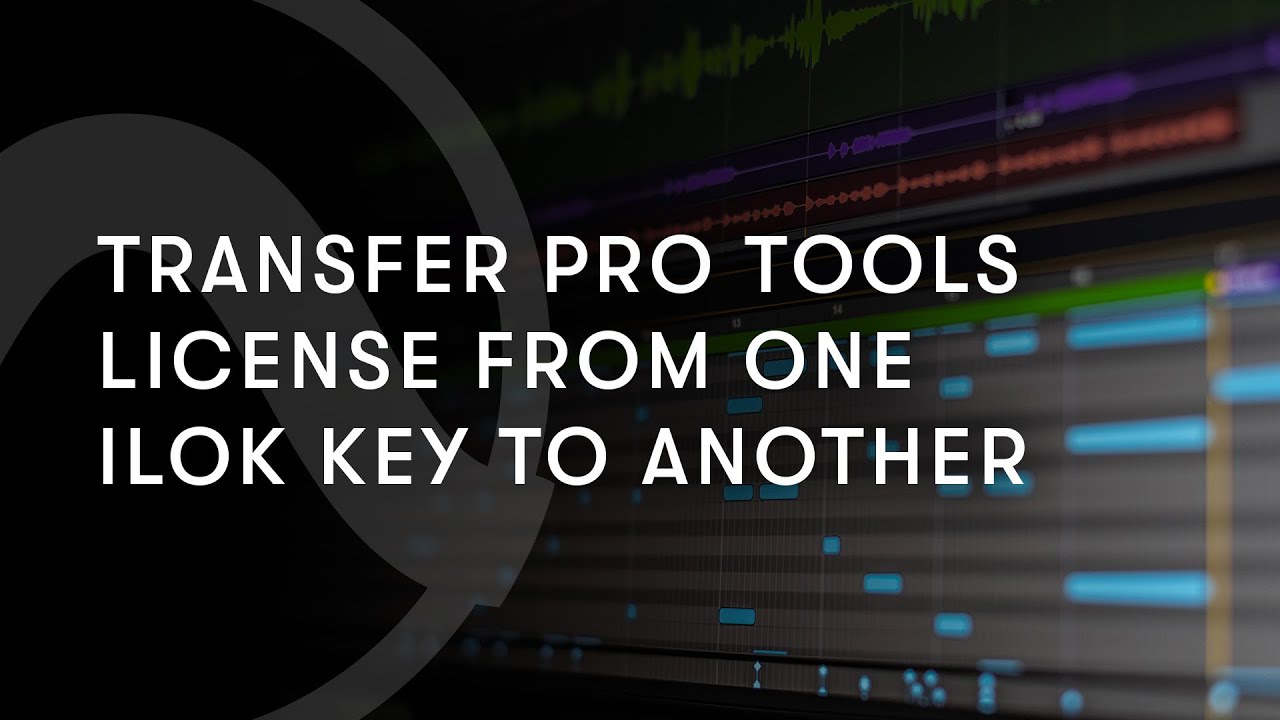 Transfer Pro Tools License From One iLok Key to Another - YouTube