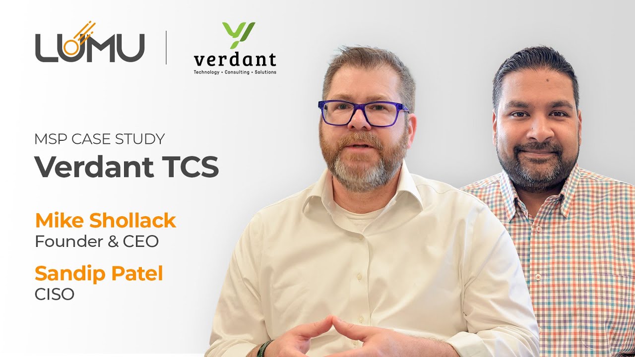 Verdant MSP Cybersecurity Case Study - YouTube