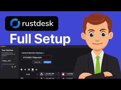 RustDesk Remote Desktop Full Setup 2026 - Step By Step