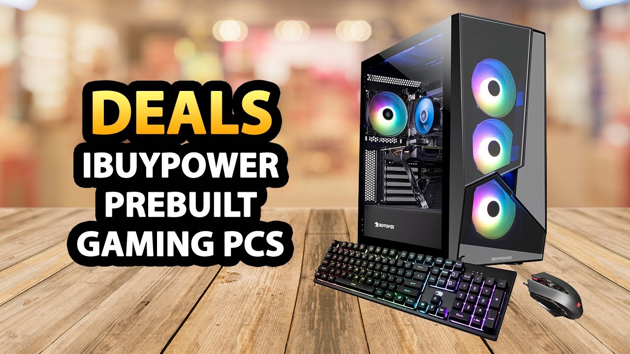 iBuyPower Prebuilt Gaming PCs Black Friday & Cyber Monday Deals 2022 ...