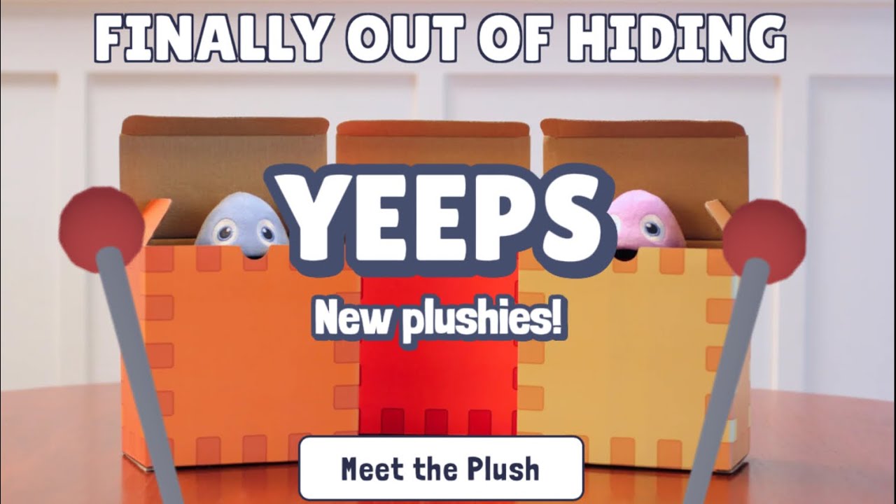 New Yeeps plush + potential face reveal??? | Yeeps: Hide And Seek - YouTube