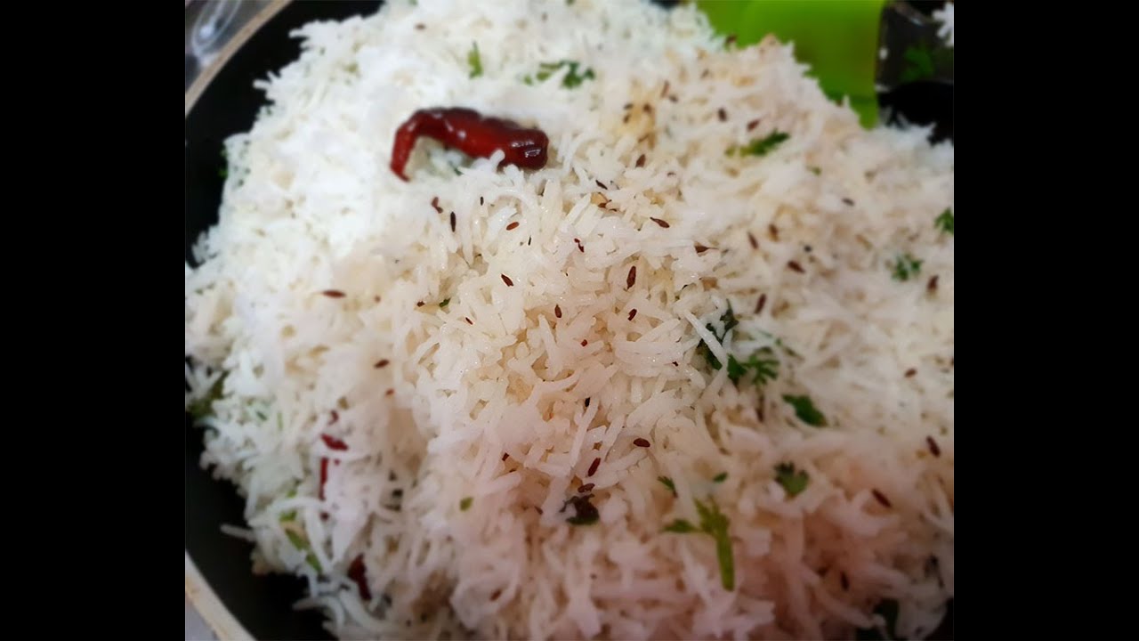 Jeeera Rice Recipe| Jeera Pulao Recipe | Flavored Cumin Rice [Super ...