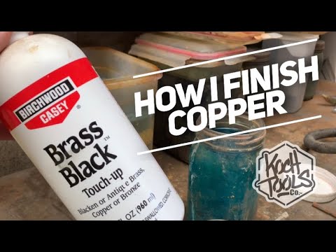 Unlocking the Art of Stunning Copper Finishes #edc - YouTube