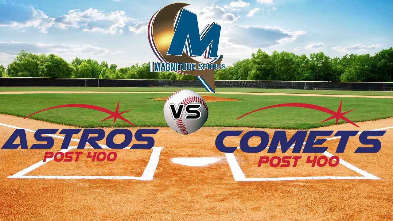 ⚾ Fargo Post 400 Astros VS Fargo Post 400 Comets - YouTube