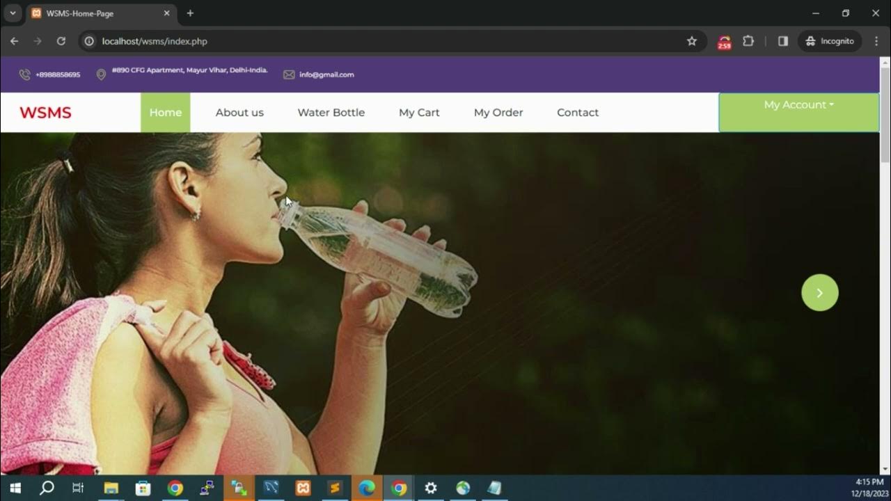 Water Supply Management System Using PHP and MySQL v2.0 | PHPGurukul - YouTube