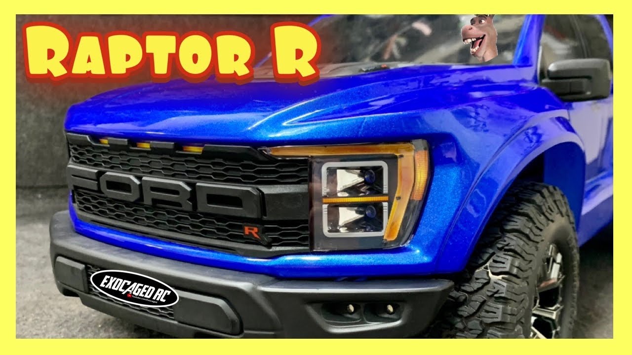 Traxxas Raptor R Exo’s FIRST LOOK - YouTube