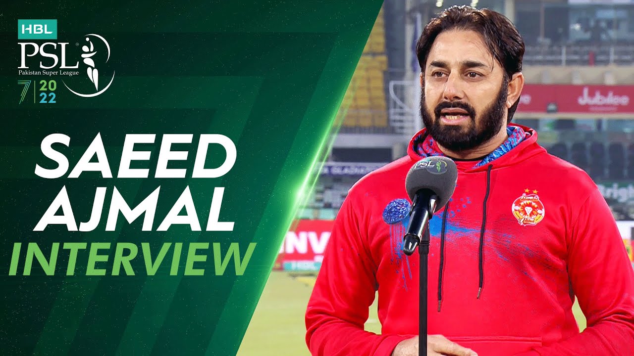 The man 🧔🏻‍♂️ Saeed Ajmal talks to Sana Mir about the science of ...