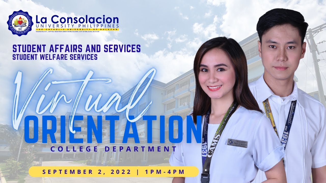 Virtual General Orientation for College Students - YouTube