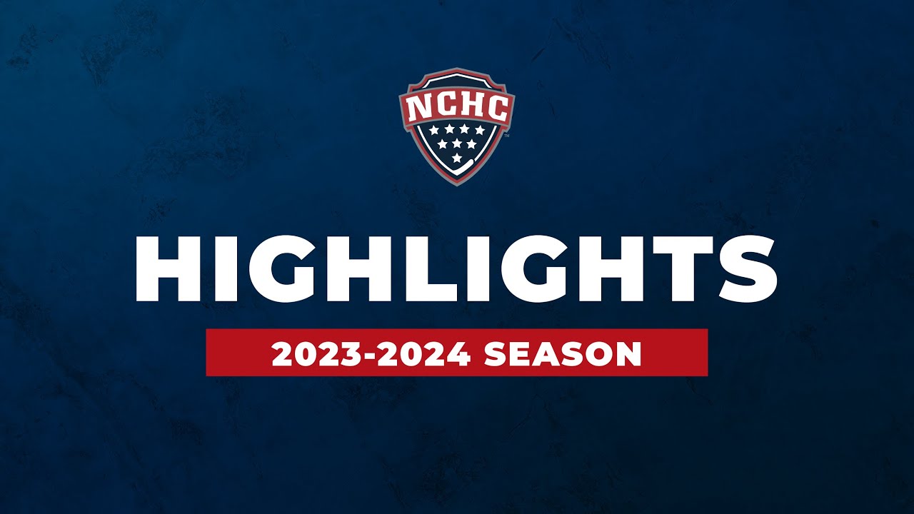 2023-2024 NCHC Season Highlight Video - YouTube