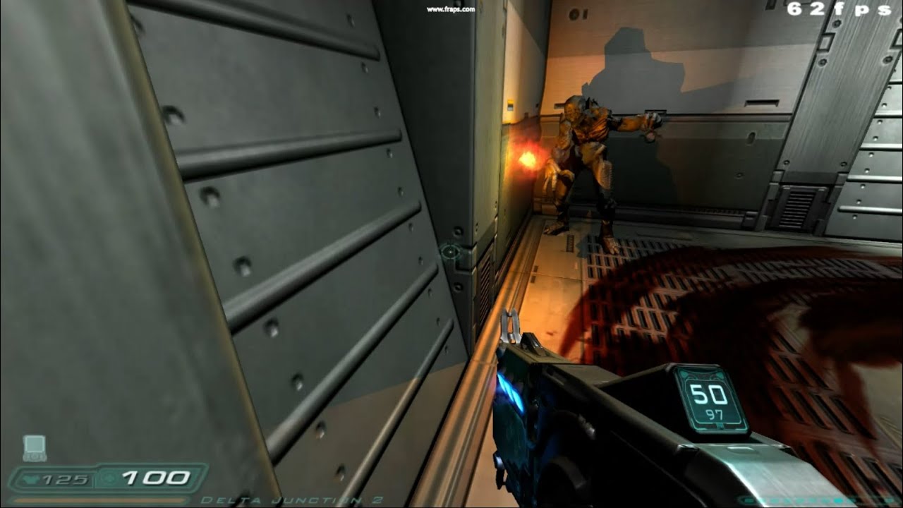 Doom 3 Widescreen 1080p 60fps Windows 11 intel UHD i3-1115G4 Laptop ...