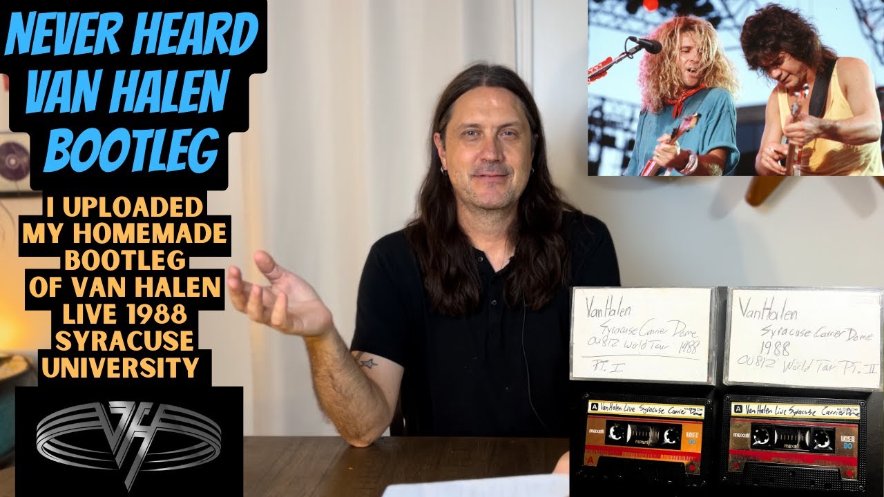 Never Heard Van Halen OU812 Tour Bootleg - 10/15/1988 Syracuse ...
