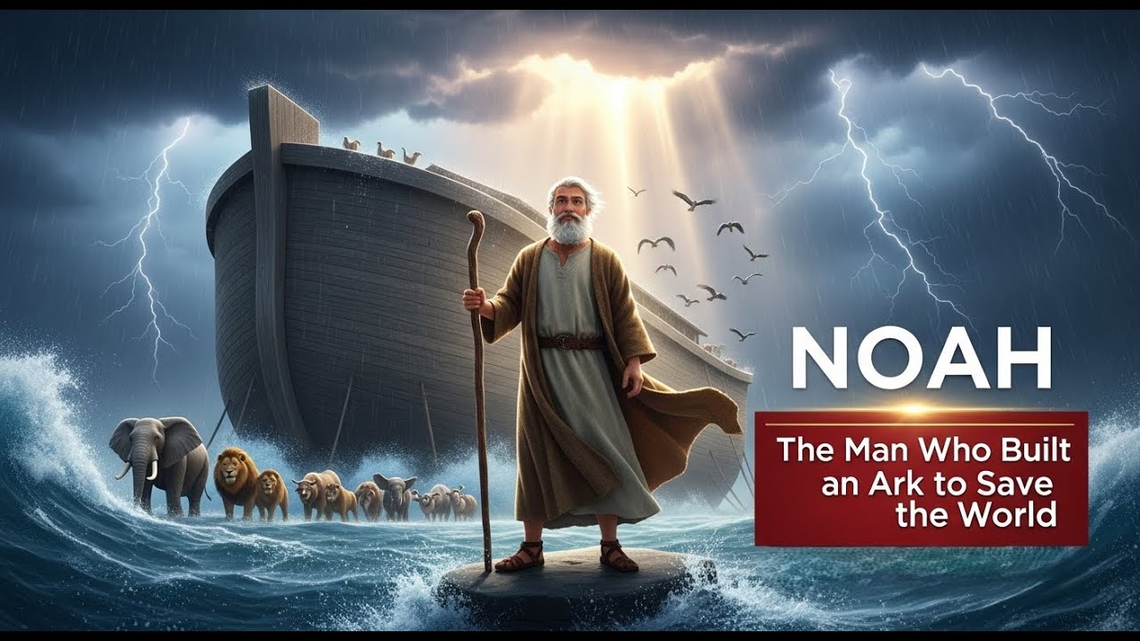 STORY OF NOAH | Mocked for Building a Boat on Dry Land | Animated Bible ...