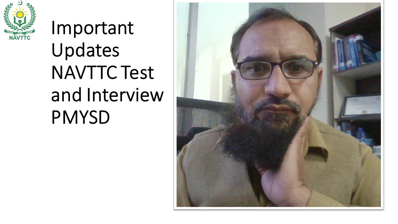 Test & Interview NAVTTC applicant | PMYSD | Batch-1 | Important ...