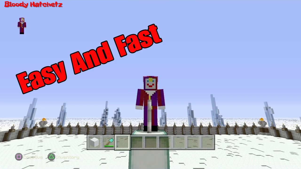 Minecraft Spleef Mini Game Tutorial - YouTube