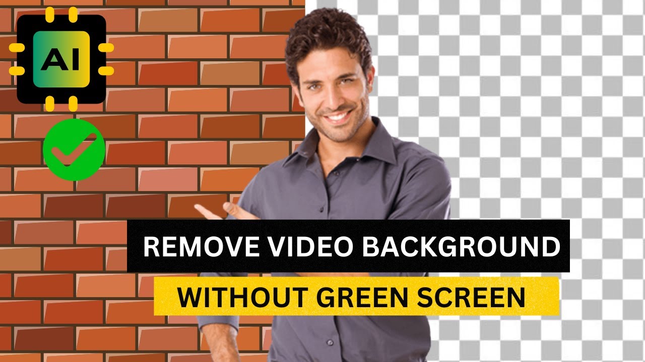 Remove Video Background For Free Without Green Screen - YouTube