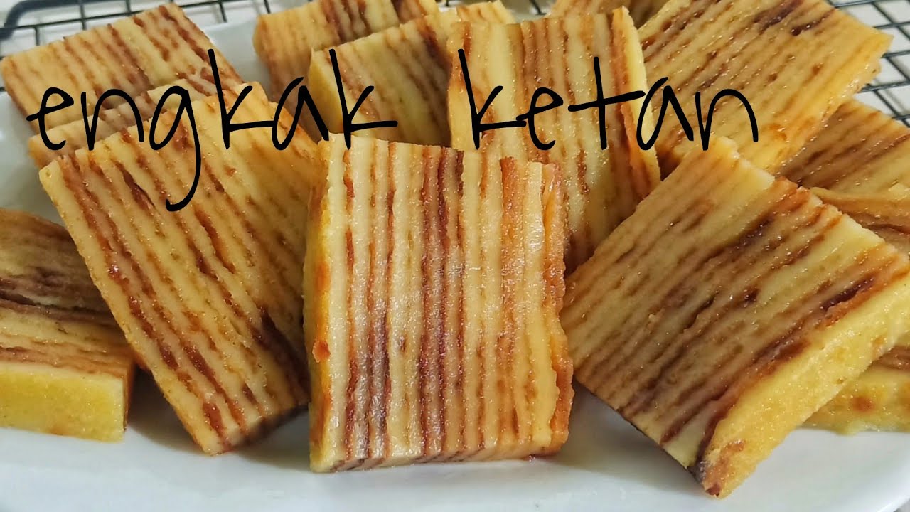 Kue Basah Khas Lebaran, Wajib Ada‼️Resep Engkak Ketan Khas Palembang ...